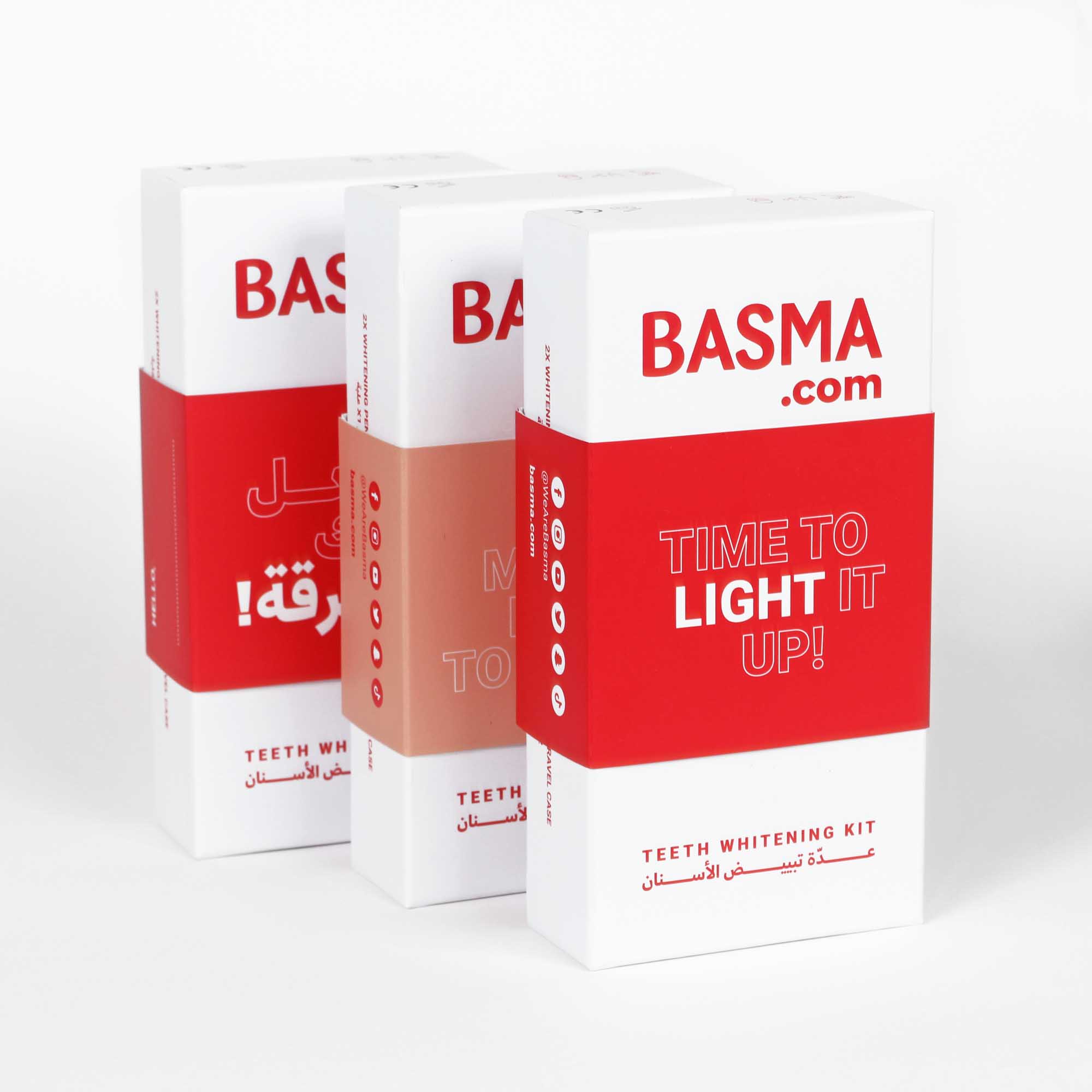 The Basma whitening kit is here. - Basma